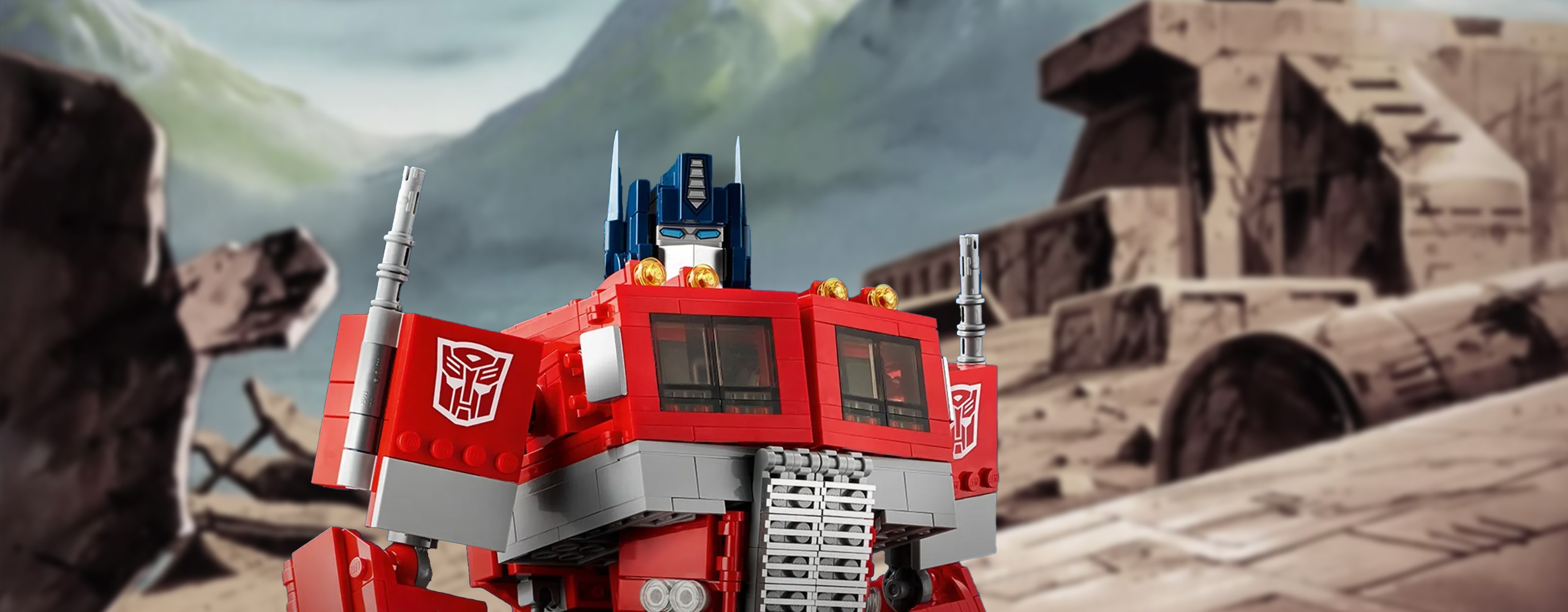 More Than Meets The Eye - Optimus Prime LEGO Set - Heath Moser